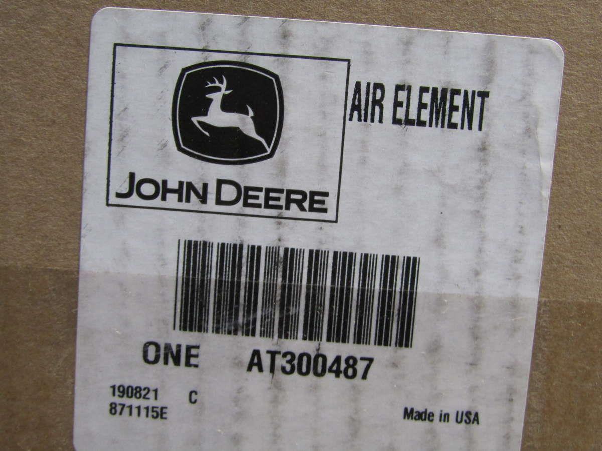 John Deere Air Filter Element AT300487 | eBay
