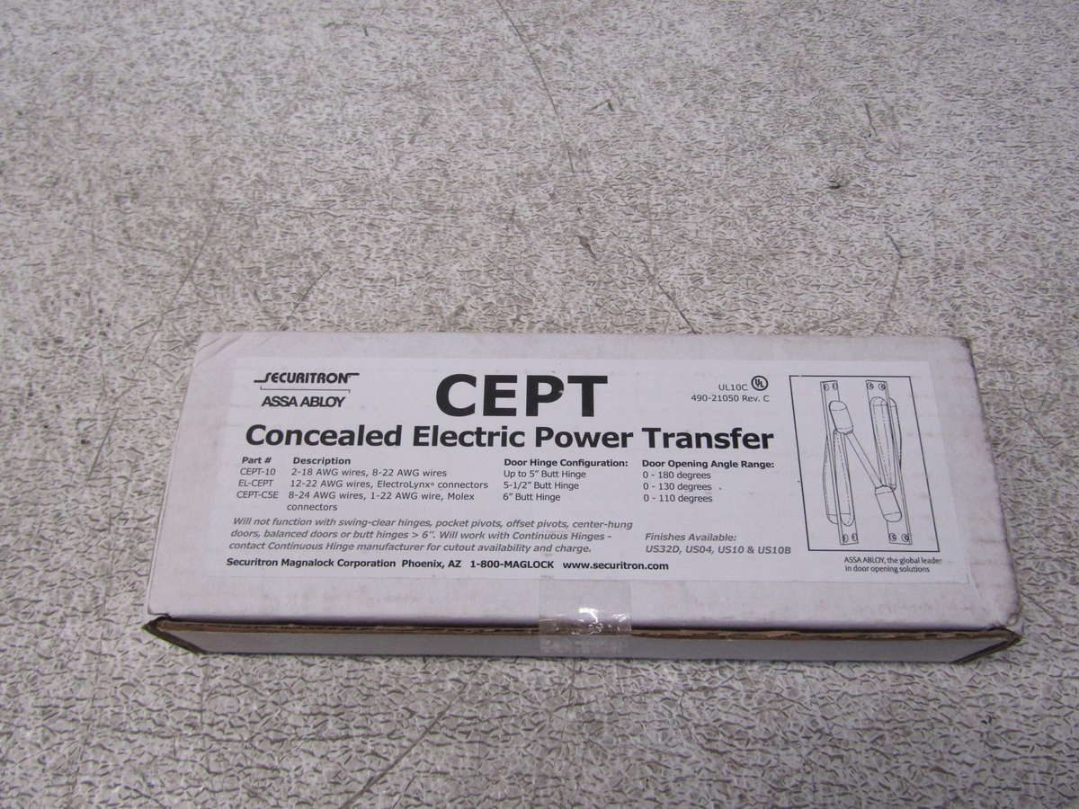 Securitron El Cept Template
