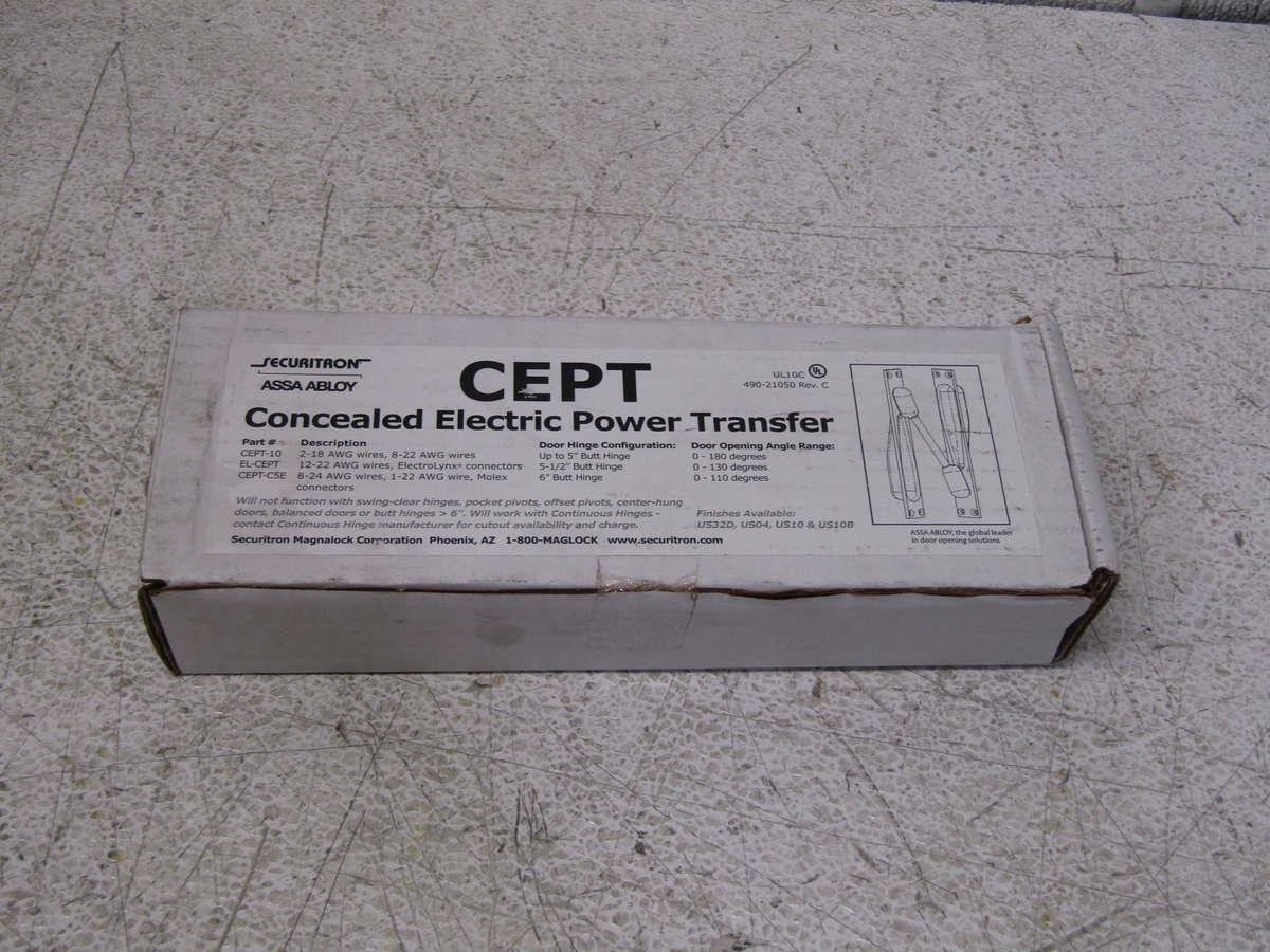 Securitron EL CEPT Electrical Power Transfer 12 22 AWG Wires EBay