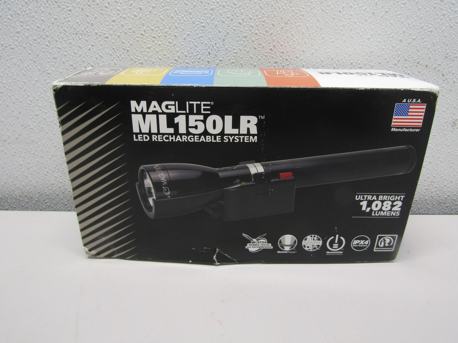MagLite Rechargable LED Flashlight - Black ML150LR-1019 38739850474 | eBay