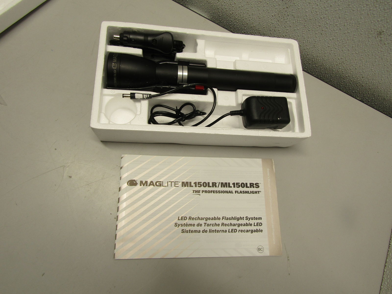 MagLite Rechargable LED Flashlight - Black ML150LR-1019 38739850474 | eBay
