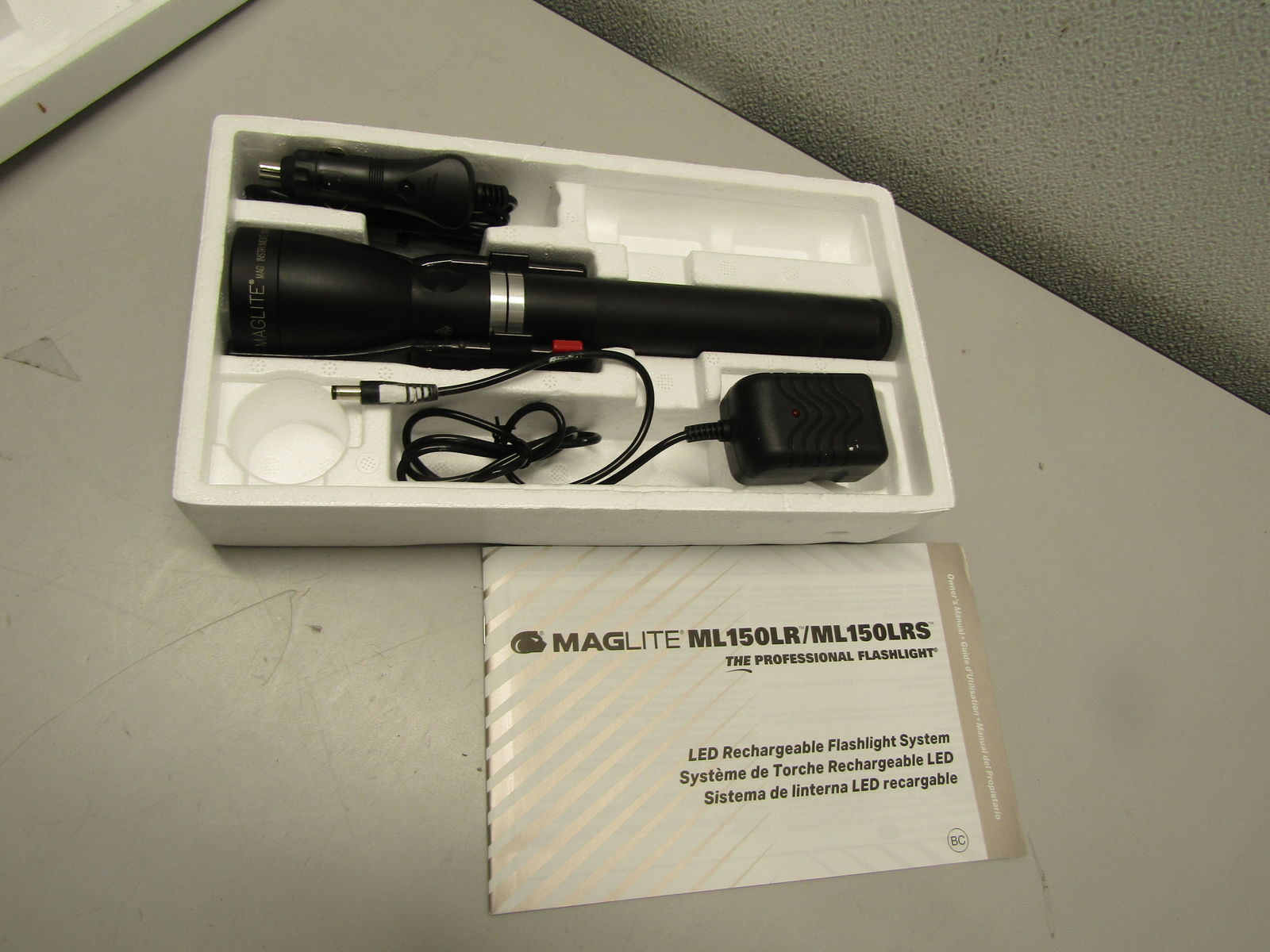MagLite Rechargable LED Flashlight - Black ML150LR-1019 38739850474 | eBay