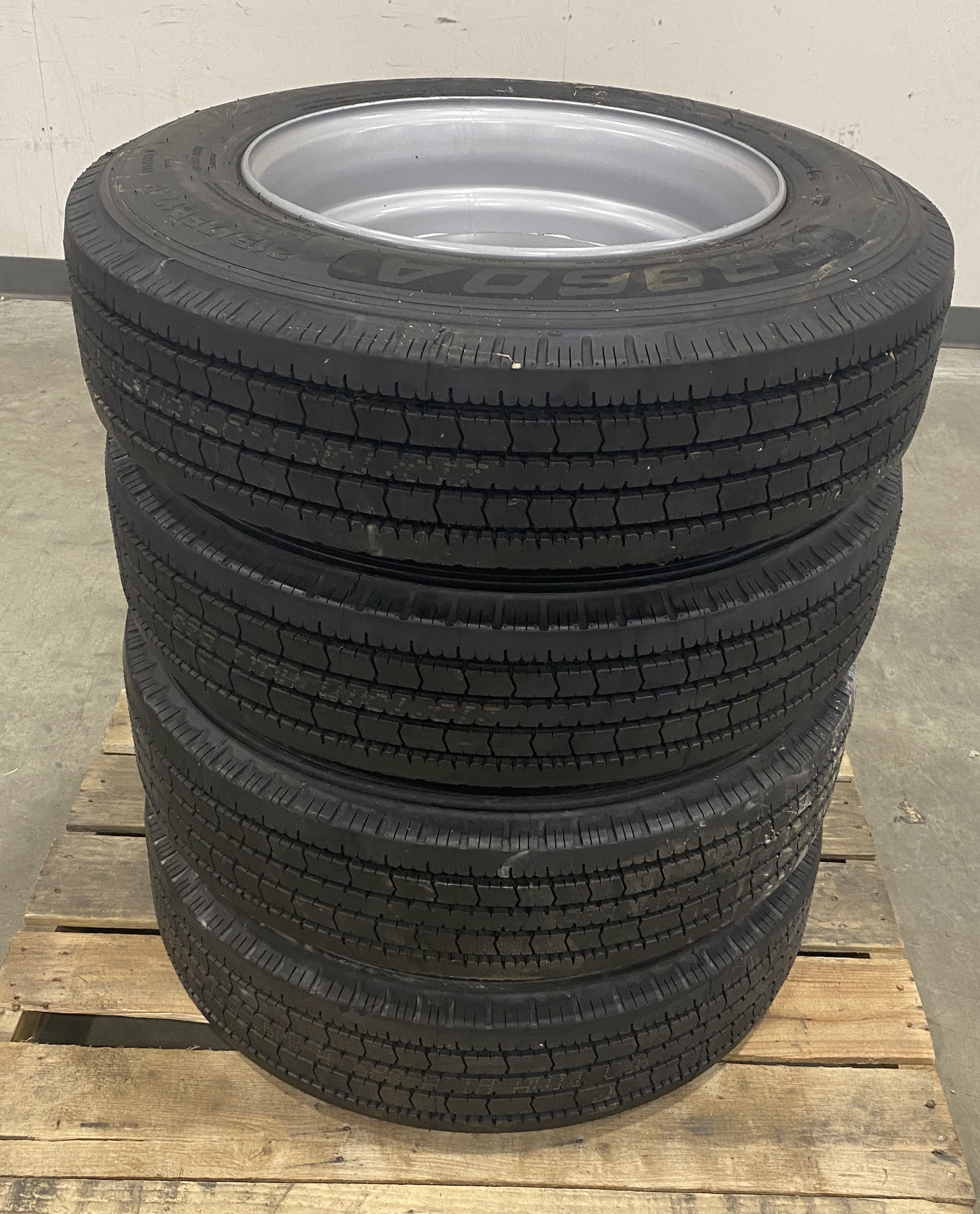 Set Of 4 Goodride CR960A 215/75R17.5 Tires With Steel Wheels 16 Ply | eBay