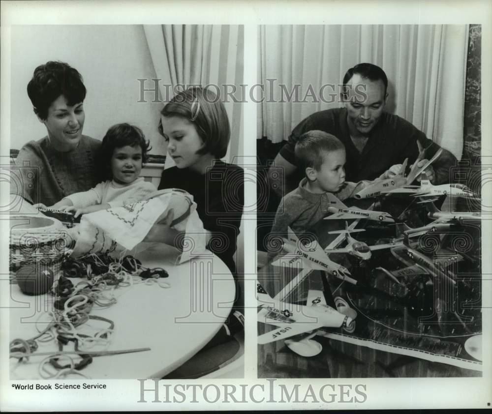 Michael Collins Astronaut And Family