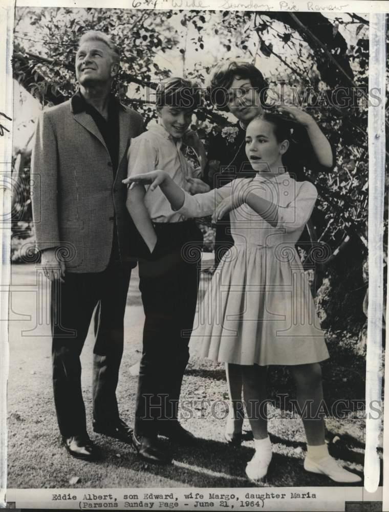 Eddie Albert Margo Family
