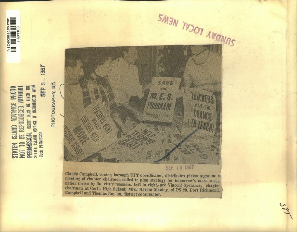 Picket Sign Template