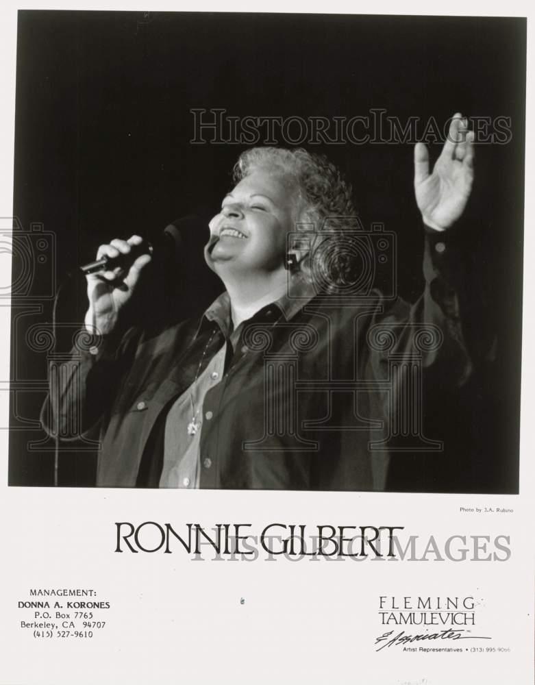 Ronnie Gilbert The Weaves