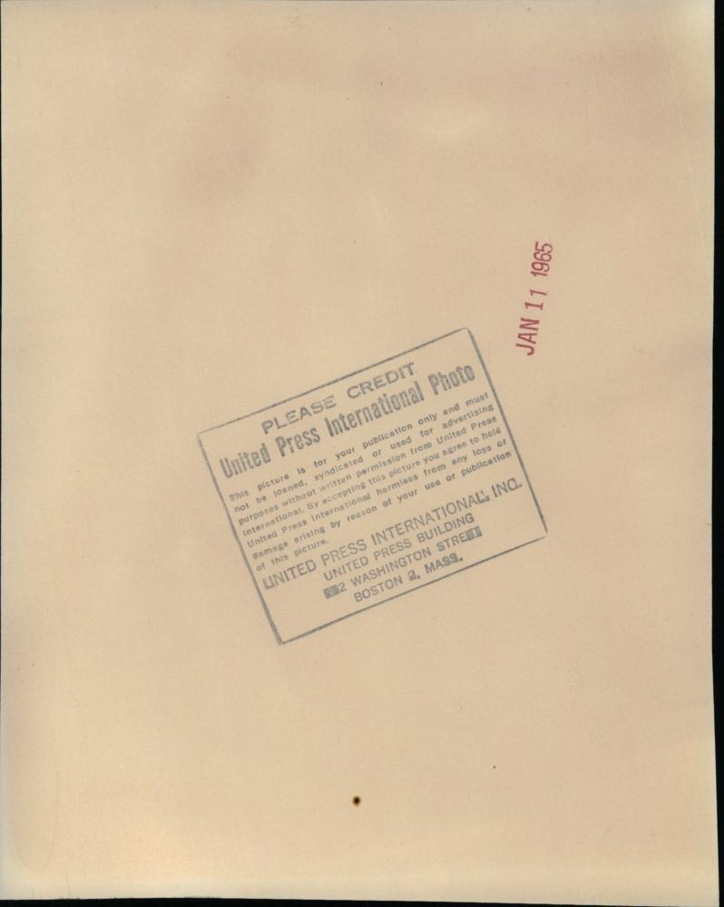 Купить Кино 1965 Press Photo Actress Annette Funicello & Jack Gilardi ...