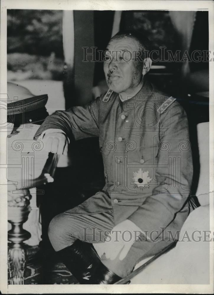 Купить Фотографии 1935 Press Photo General Jotaro Watanabe Among Big 3 ...