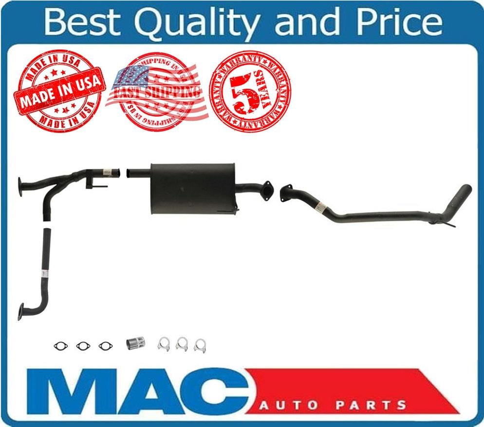 Exhaust System Muffler and Pipes New Fits 2005-2006 Nissan Armada 5.6L ...