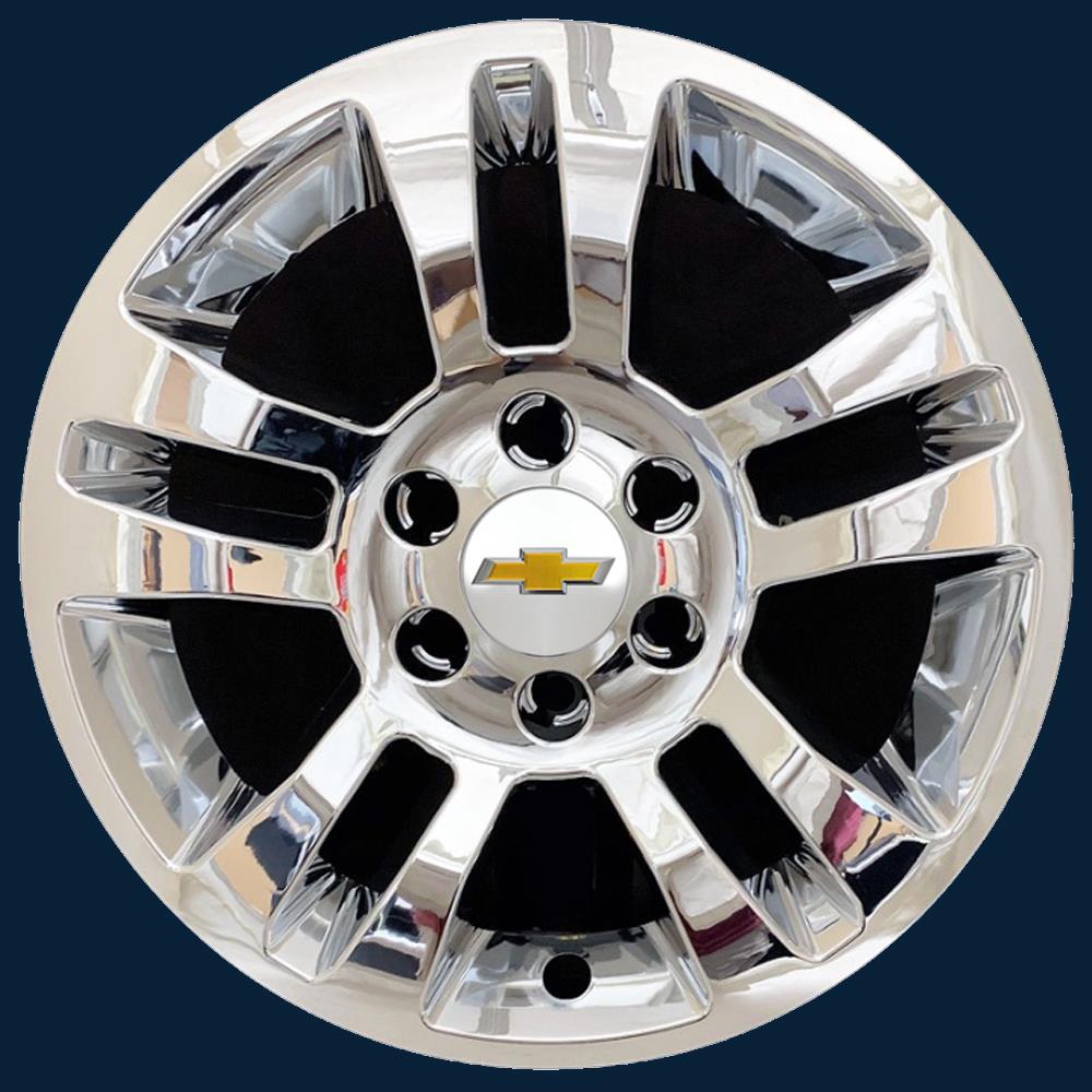 2014-2019 Chevrolet Silverado 1500 18" Chrome Wheel Skins # IMP-377XN ...