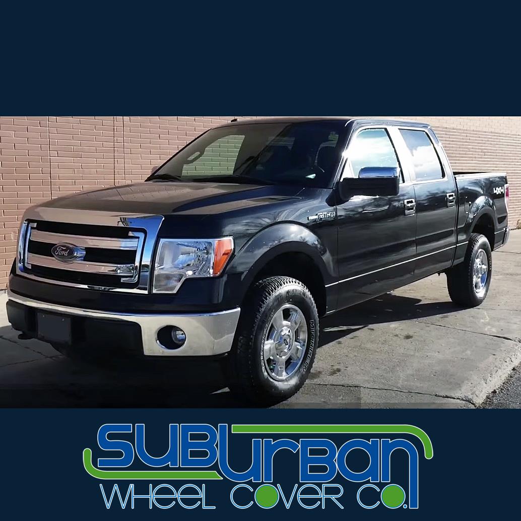 2009-2014 Ford F150 XLT # IMP-326X 17" Chrome Wheel Skins fits 5 Spoke ...