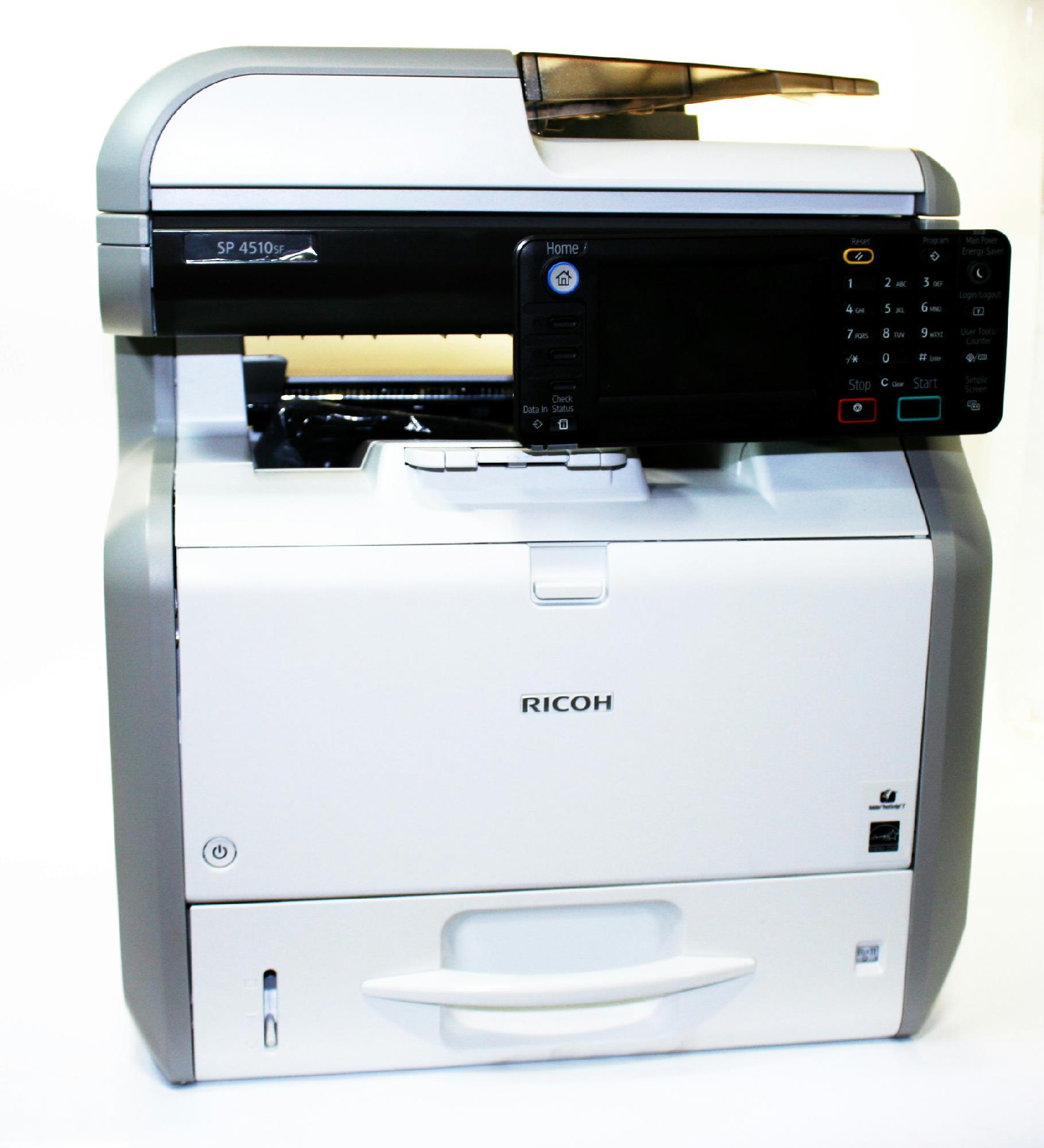 Ricoh SP 4510SF All-in-One MonoLED Printer 407302 *For Parts ...
