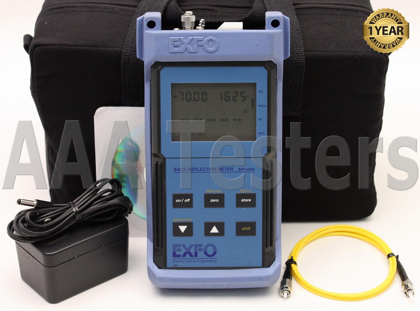 EXFO BRT-320A Fiber Optic Back-Reflection Meter BRT320A | eBay