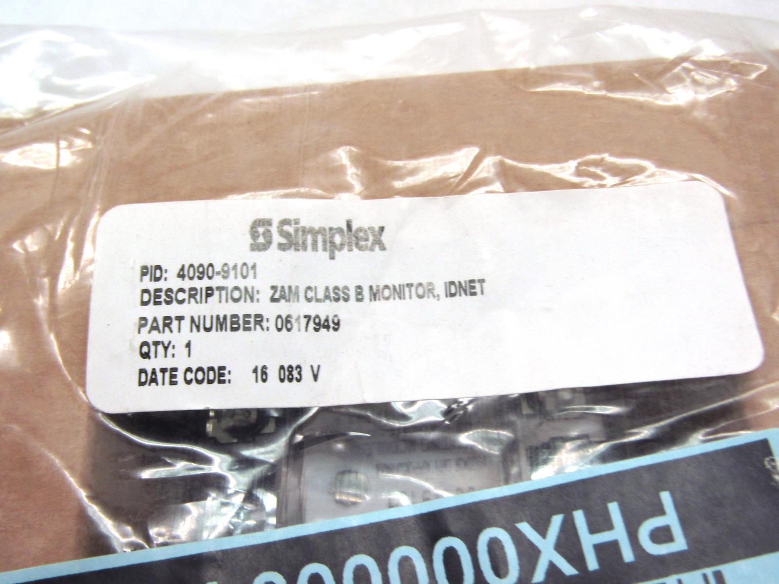 New Simplex 4090-9118 Monitor ZAM(Zone Adapter Module) | Security ...