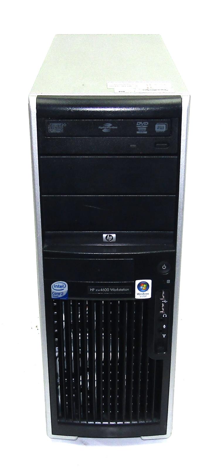 HP xw4600 Workstation | 2.40GHz Core 2 Quad Q6600 | 4gb DDR2 | DVD-RW ...