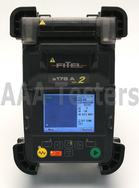 FiTeL S-178A V2 SM MM Fiber Core Alignment Fusion Splicer w/ Cleaver ...
