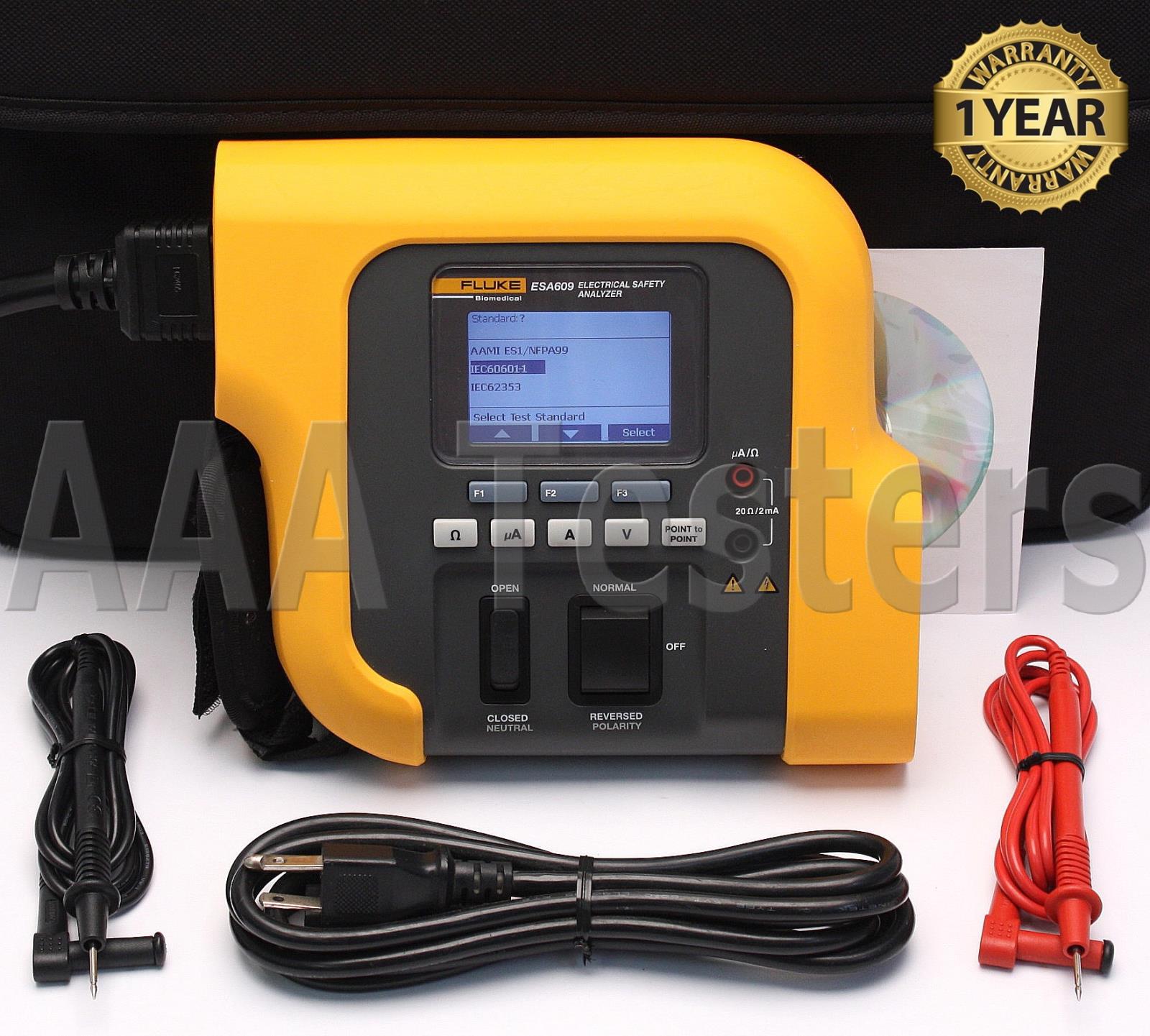 Electrical Safety Analyzer Esa609 at Indiana Schneider blog