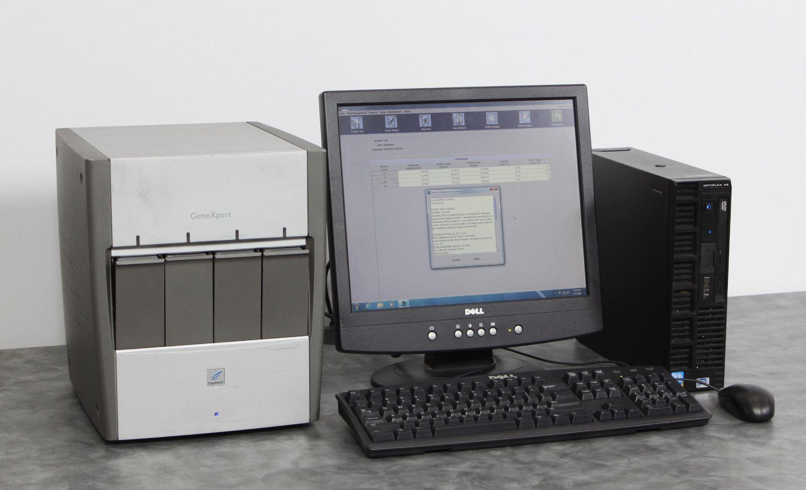 Cepheid GeneXpert IV Dx Molecular Diagnostic System 900-0400 6-Color ...