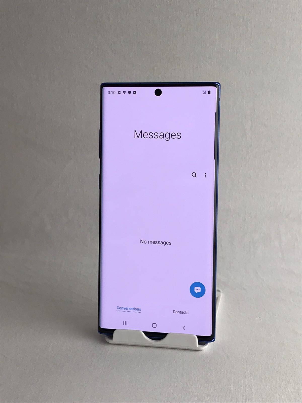 Samsung Galaxy Note 10 Plus Sm N975u 256gb Aura Blue For Verizon Free
