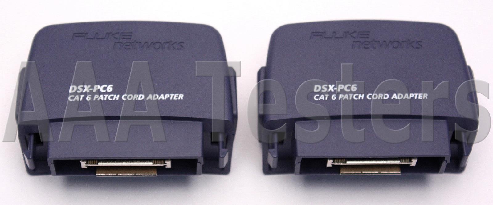 Fluke Networks DSX-PC6 Patch Cord Adapter Set For DSX-5000 DSX 5000 DSX ... Fluke Networks DSX-PC6 Patch Cord Adapter Set For DSX-5000 DSX 5000 DSX ...