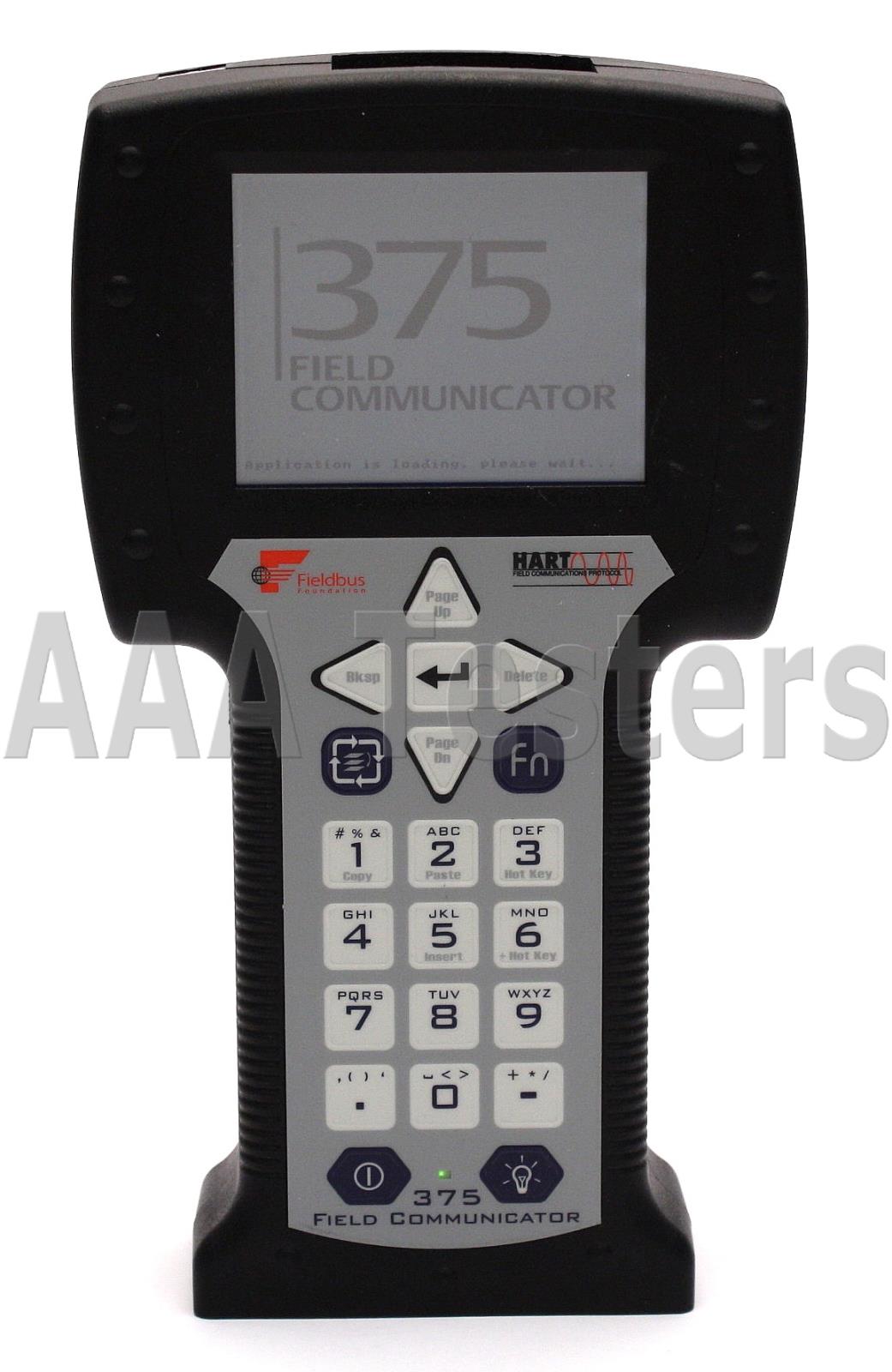 HART 375 Field Communicator 375HP1ENA9 v3.9 Emerson Rosemount w/ Hart ...