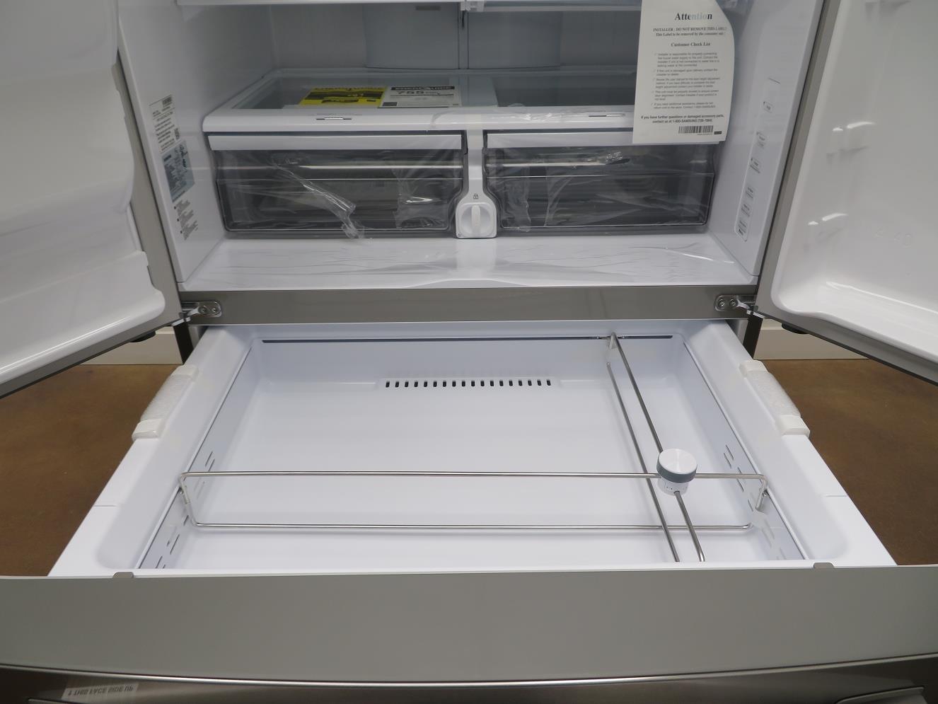 Samsung RF28R7201SR 36" 4 Door Refrigerator with 28 Cu.Ft. Stainless ...