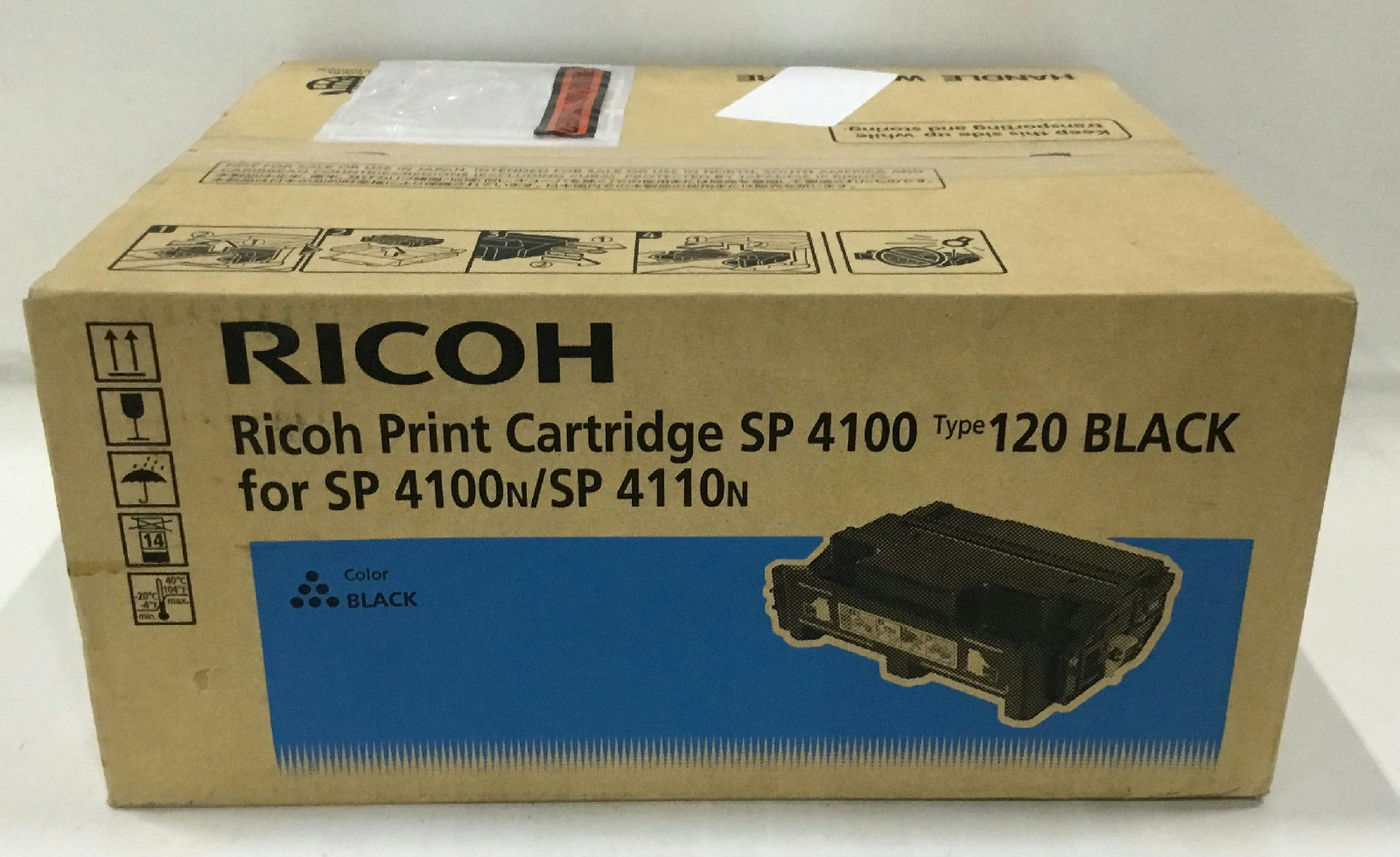 Ricoh SP 4100 Type 120 Black Print Cartridge Toner / M889-17 - NEW ...
