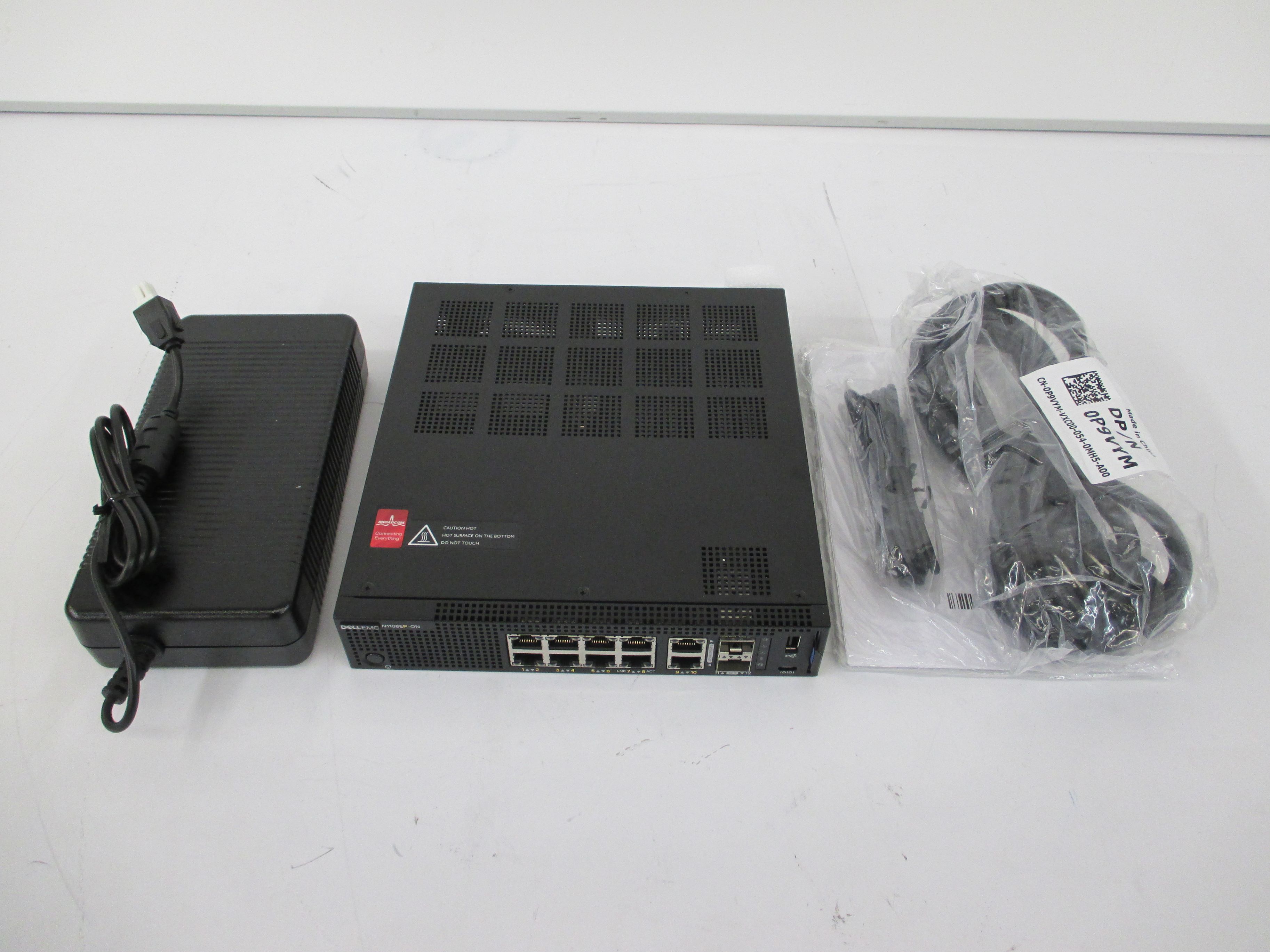 Dell Powerswitch N1108ep On Ethernet Switch 8 Ports Managed