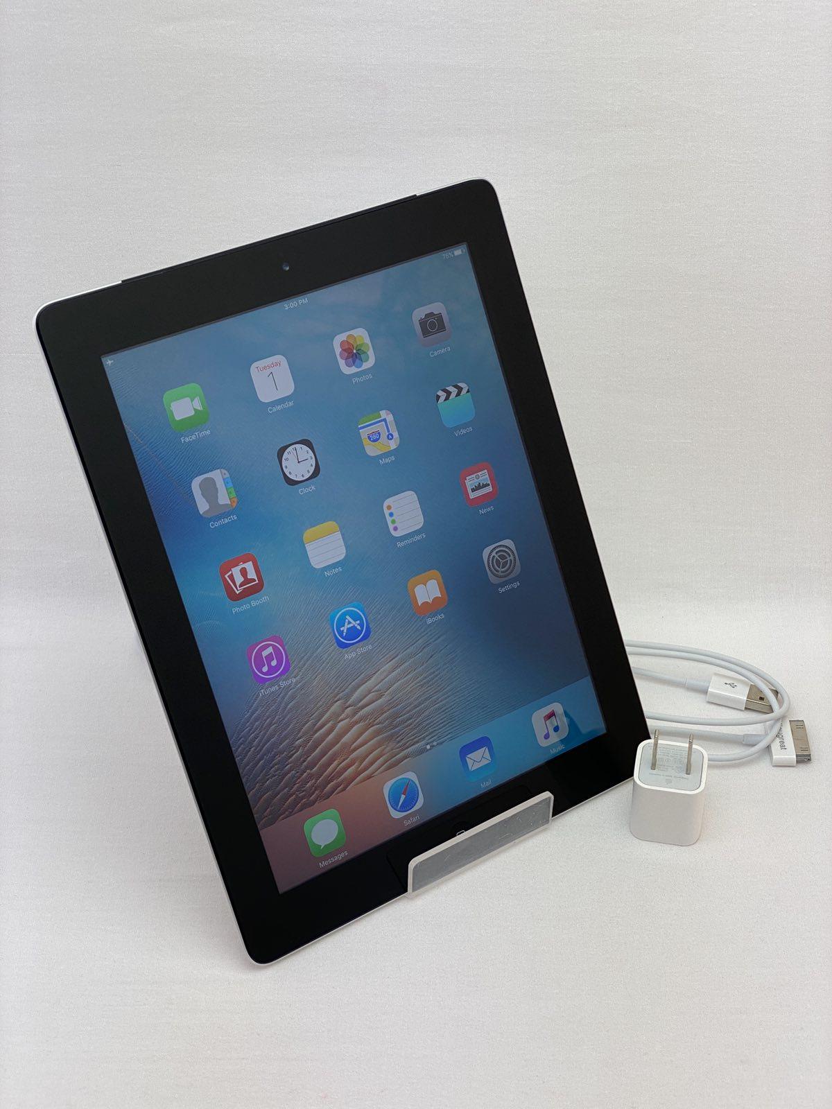 Apple iPad (3rd Gen) A1430 9.7in 16GB Black! Works on Wi-Fi and GSM ...