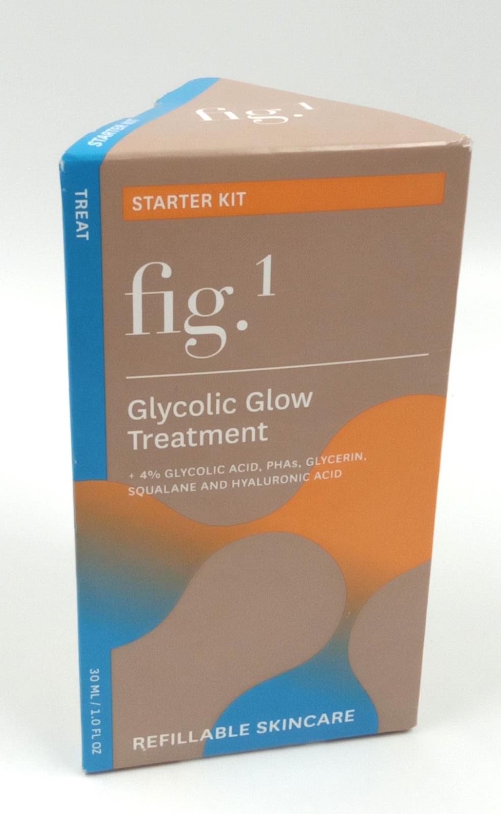Fig.1 Glycolic Glow Treatment Starter Kit Refillable Skincare Glowing ...
