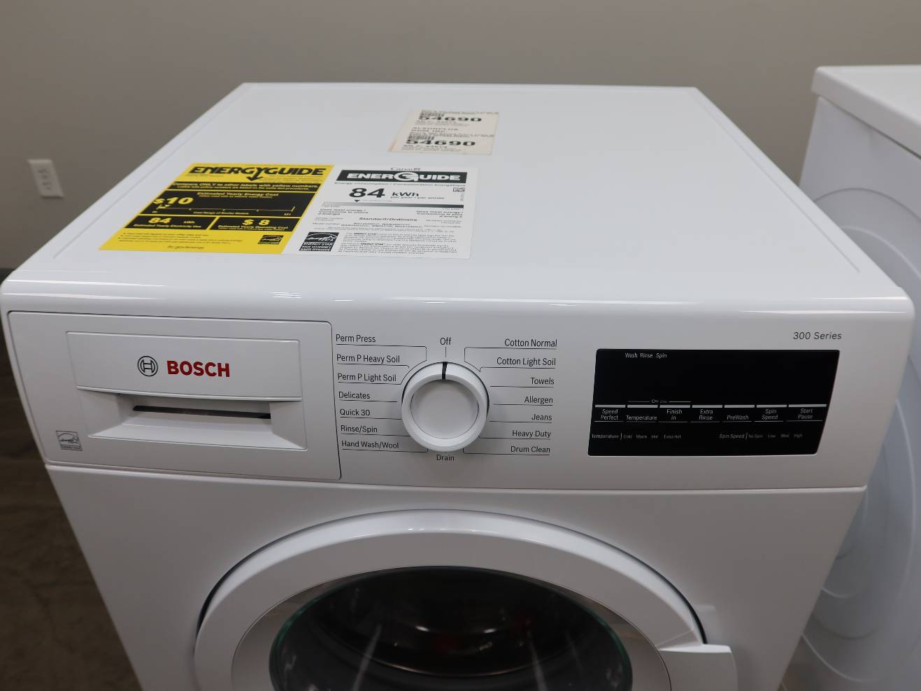 Bosch 300 Series Front Load Washer & Ventless Dryer set WGA12400UC ...
