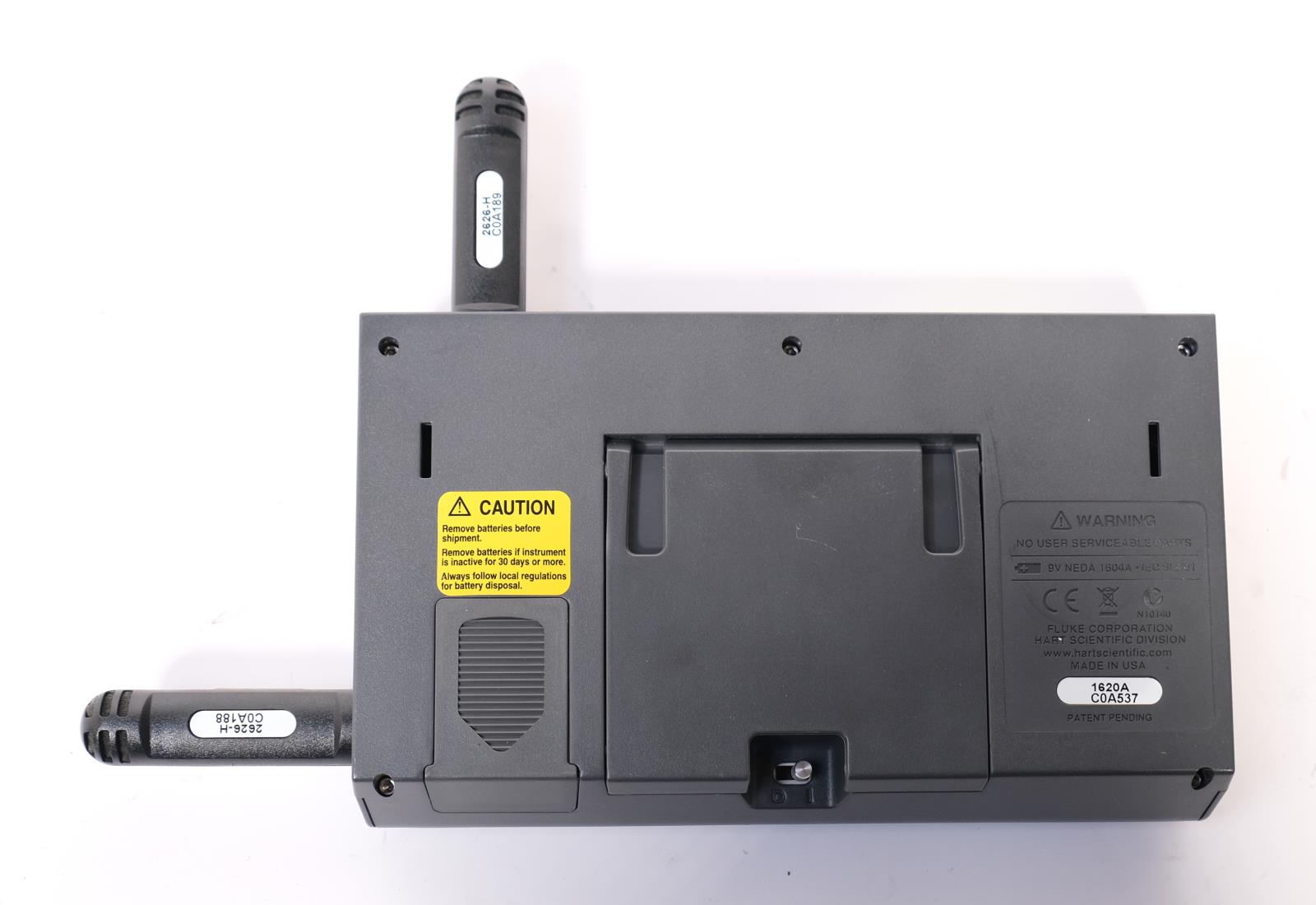 Fluke 1620A Dewk Digital Thermometer-Hygrometer with 2x 2626-H Sensors ...